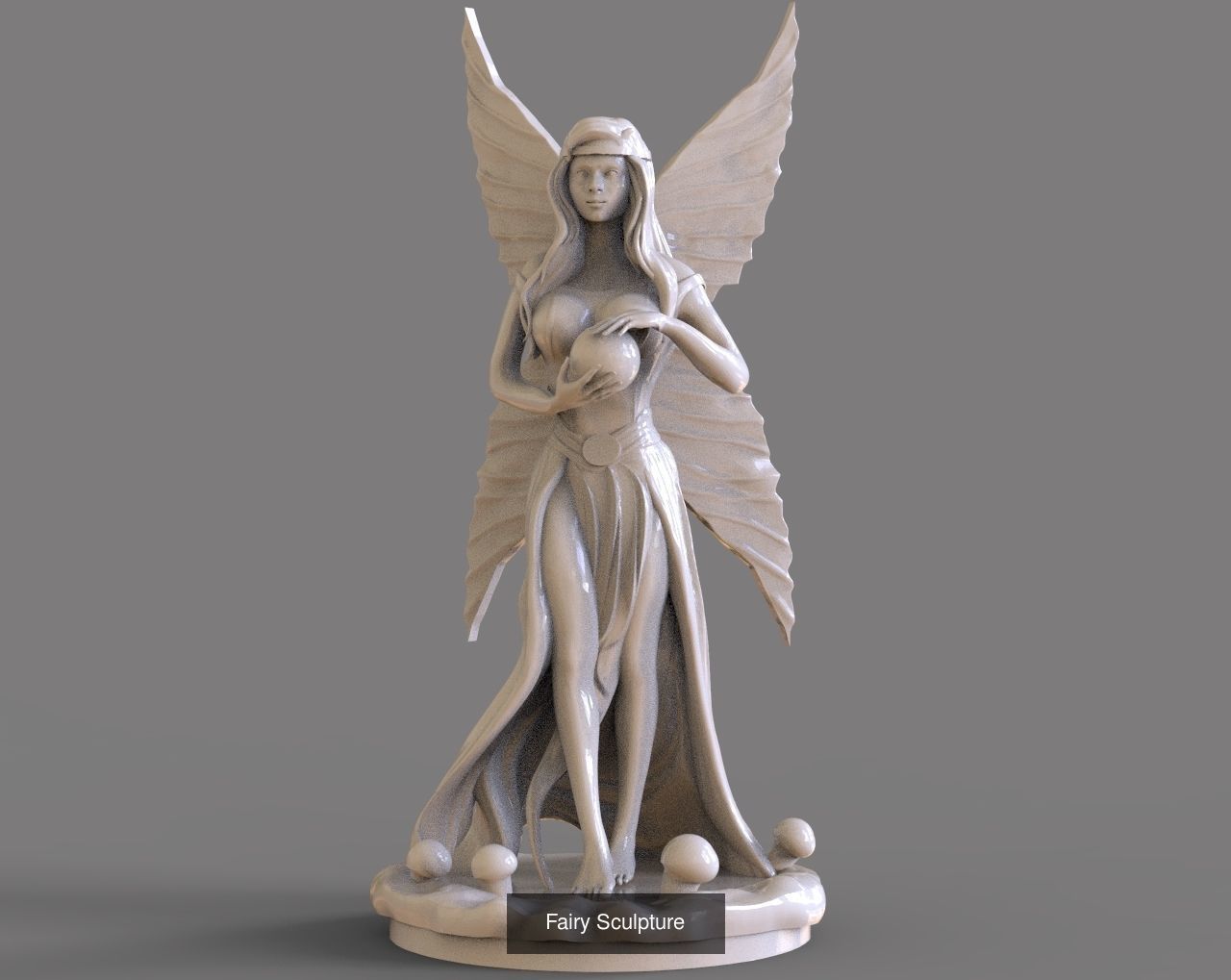 Fairies Collection fairy statue | CGTrader