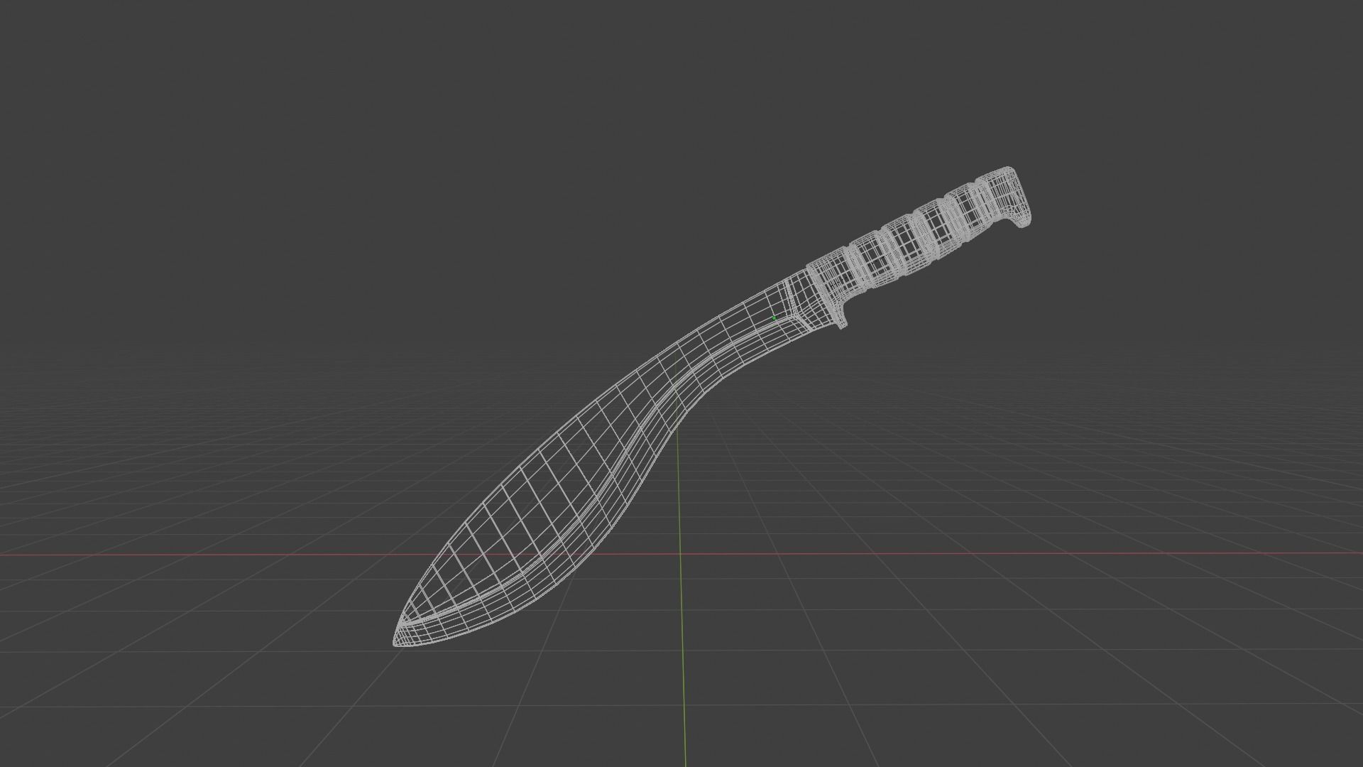 Kukri Knife free VR / AR / low-poly 3D model | CGTrader