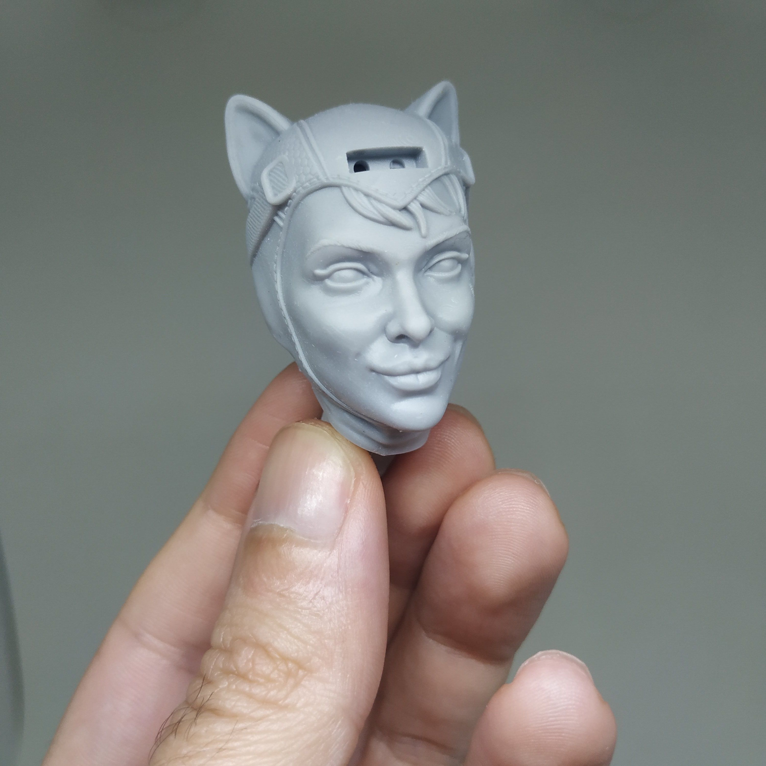 Catwoman Bust STL 3D Print Model 3D model 3D printable | CGTrader
