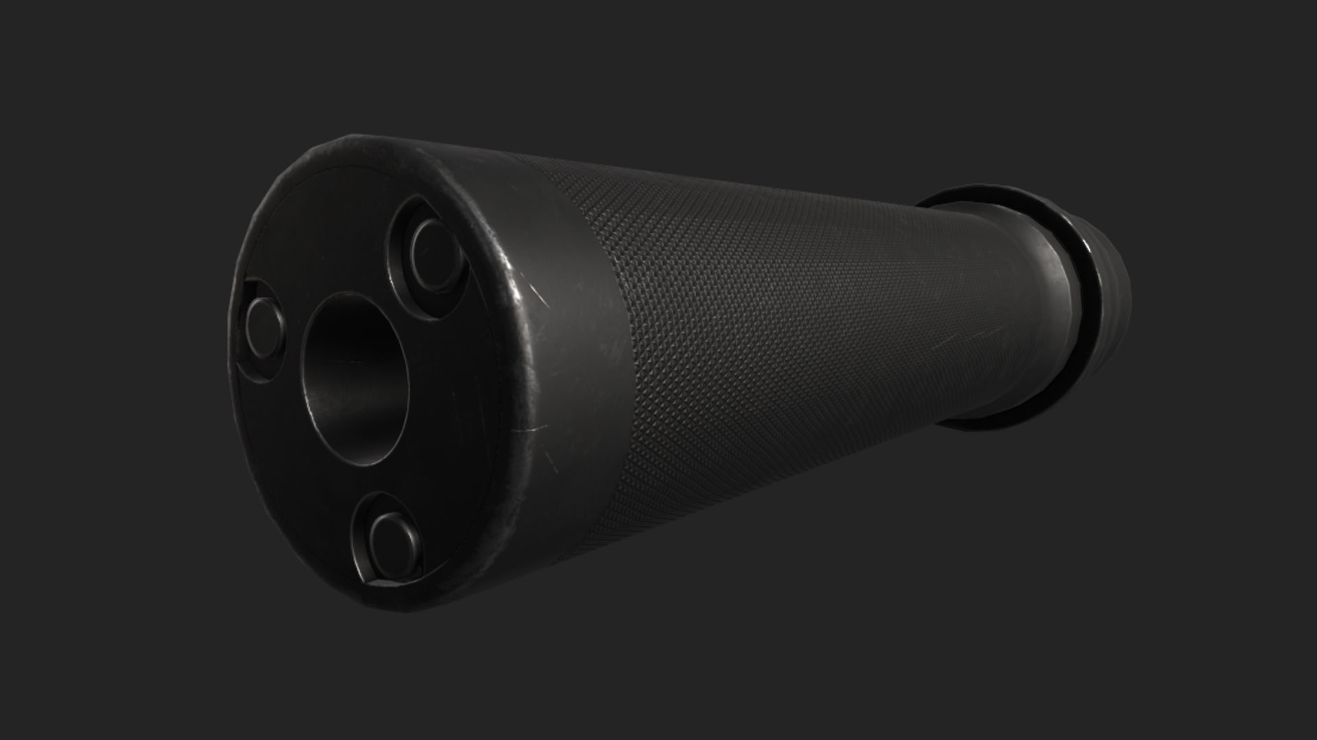 3D model PBS-1 Suppressor PBR VR / AR / low-poly | CGTrader
