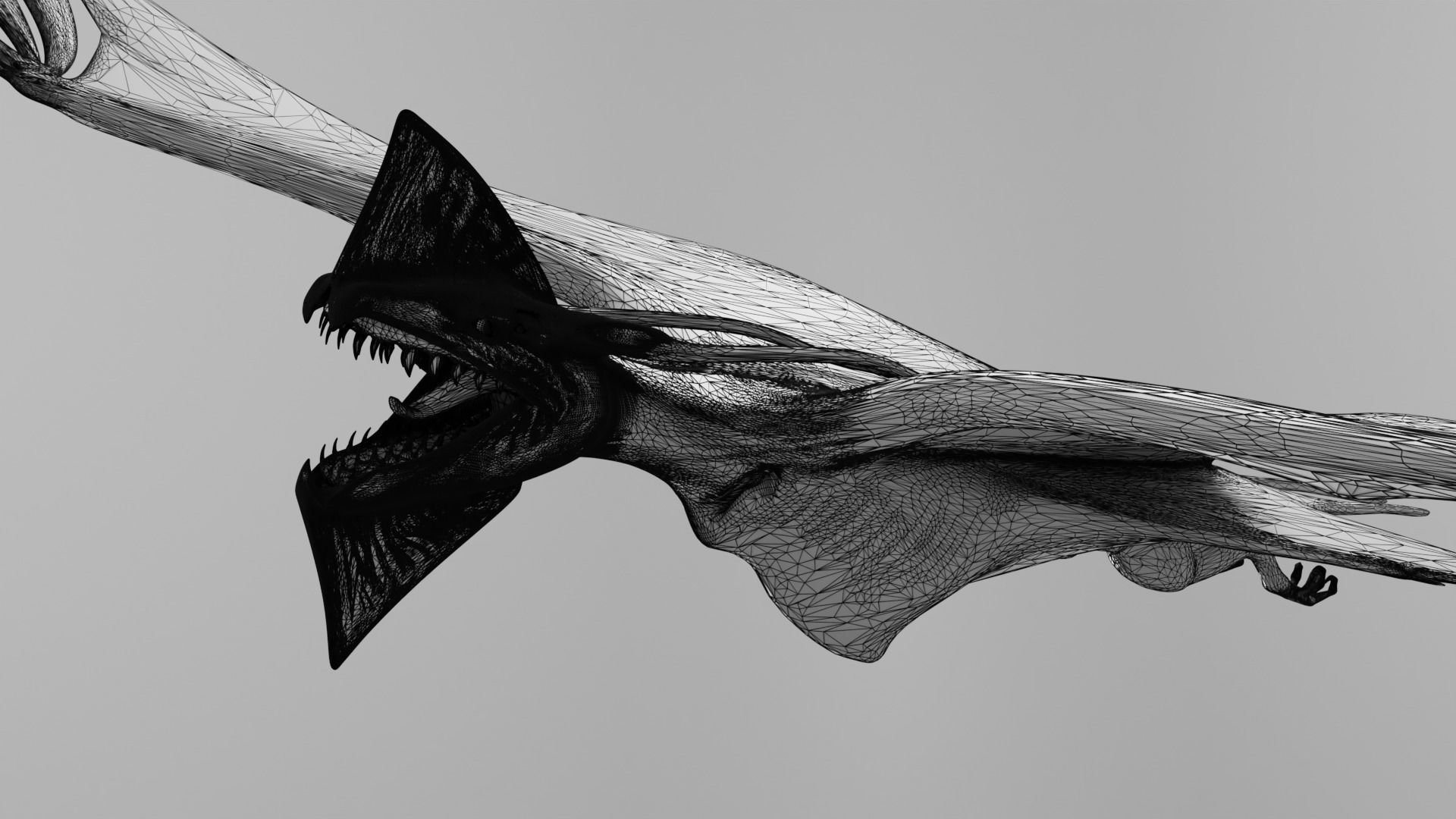 Toruk Makto Ikran from Avatar 3D model animated rigged | CGTrader