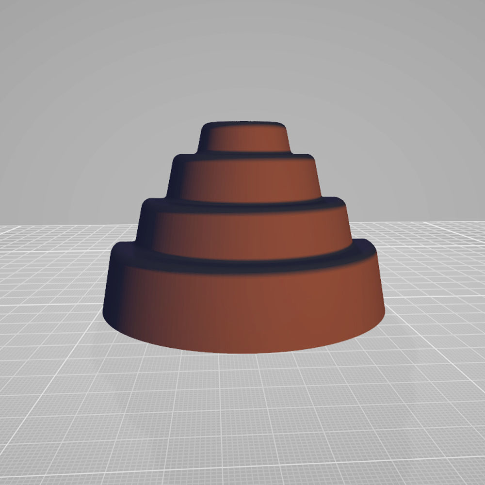 Devo Energy Dome Hat in Half 3D model 3D printable | CGTrader