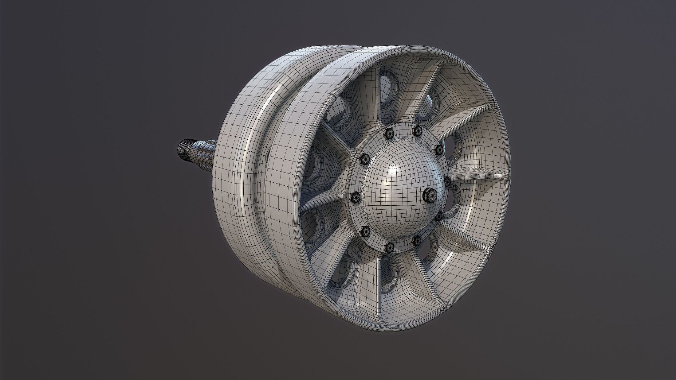 T-34 Tank Wheels Late 3D model | CGTrader