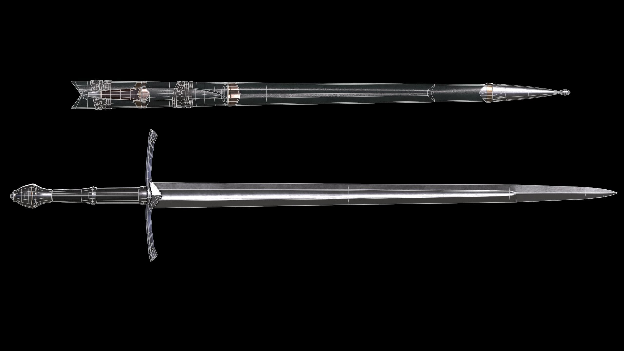 3D model Strider Sword LOTR VR / AR / low-poly | CGTrader