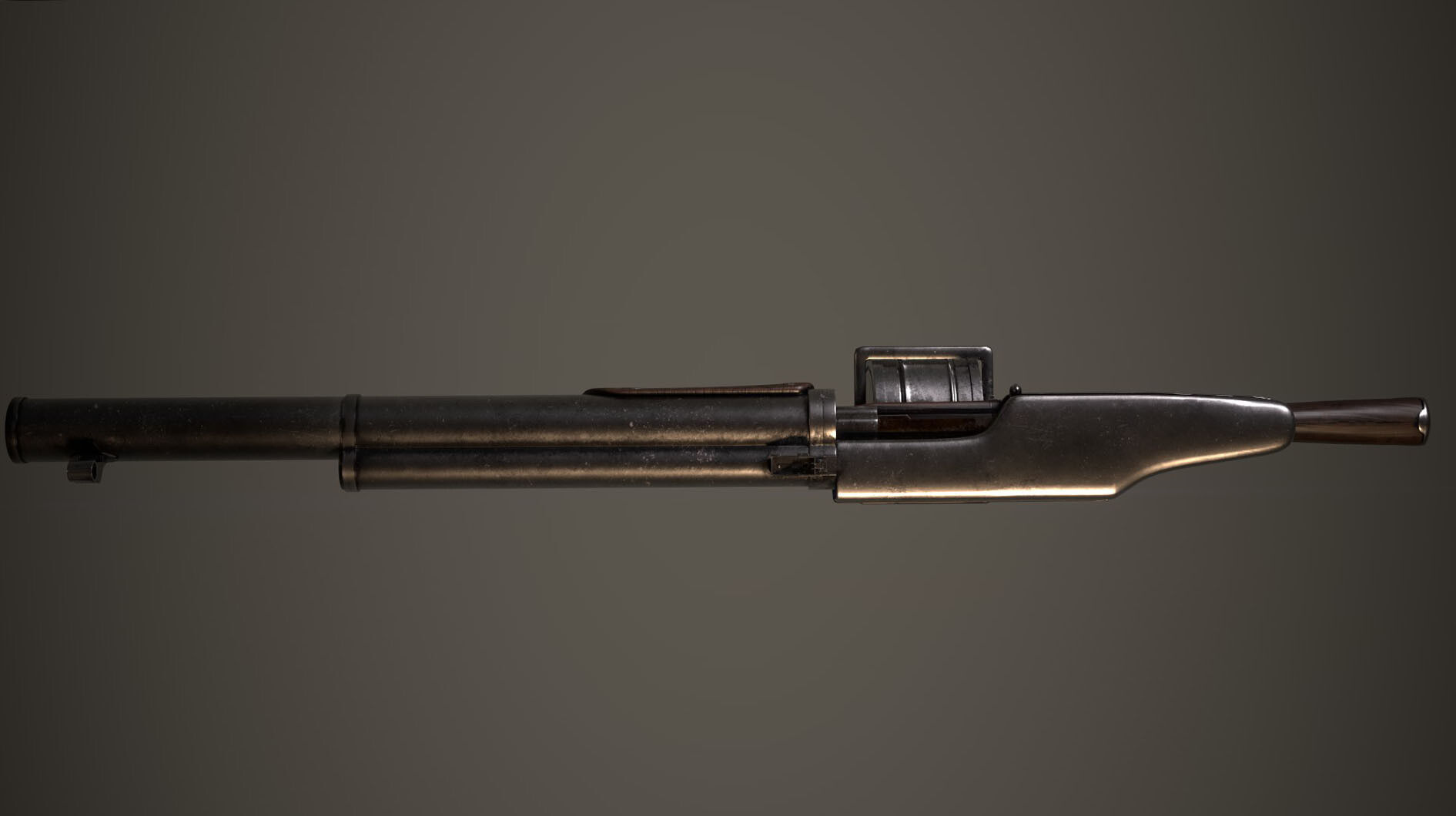 Huot Automatic Rifle 3D model | CGTrader