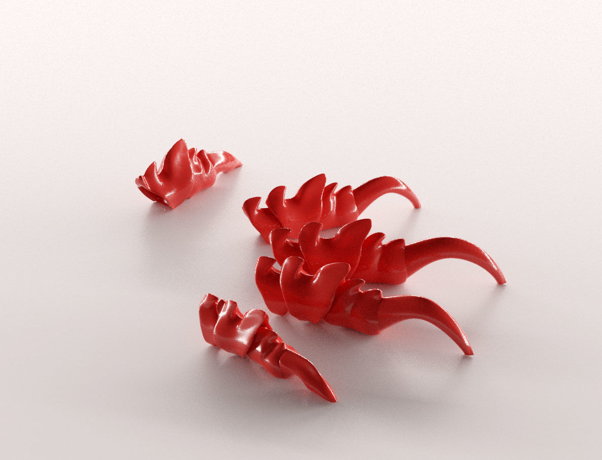 DRAGON CLAWS 3D model 3D printable | CGTrader
