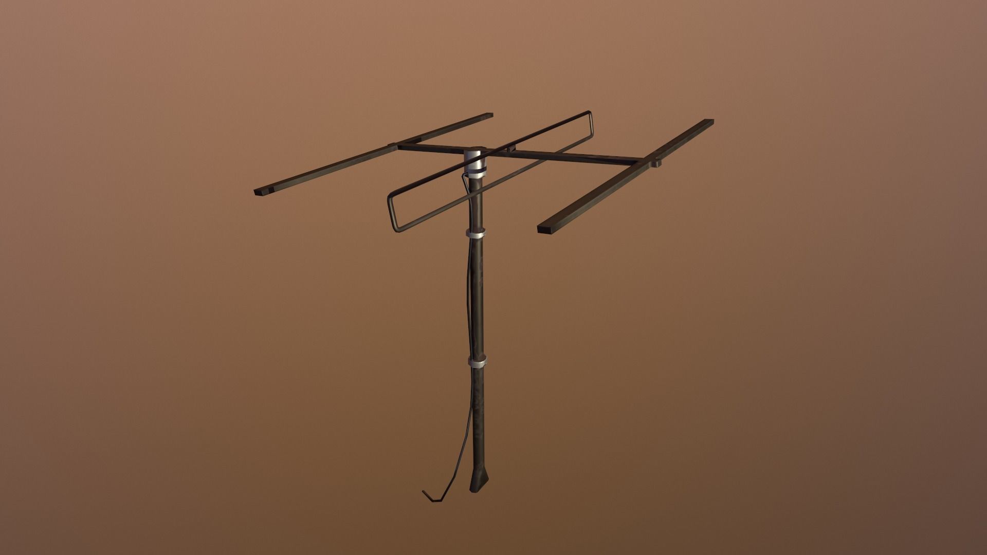 3D model Set of seven low poly antennas VR / AR / low-poly | CGTrader