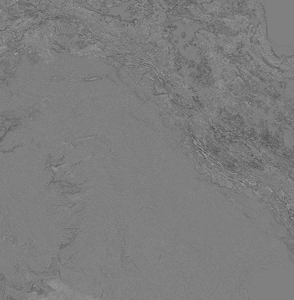 Iraq High resolution 16k curvature map Texture | CGTrader