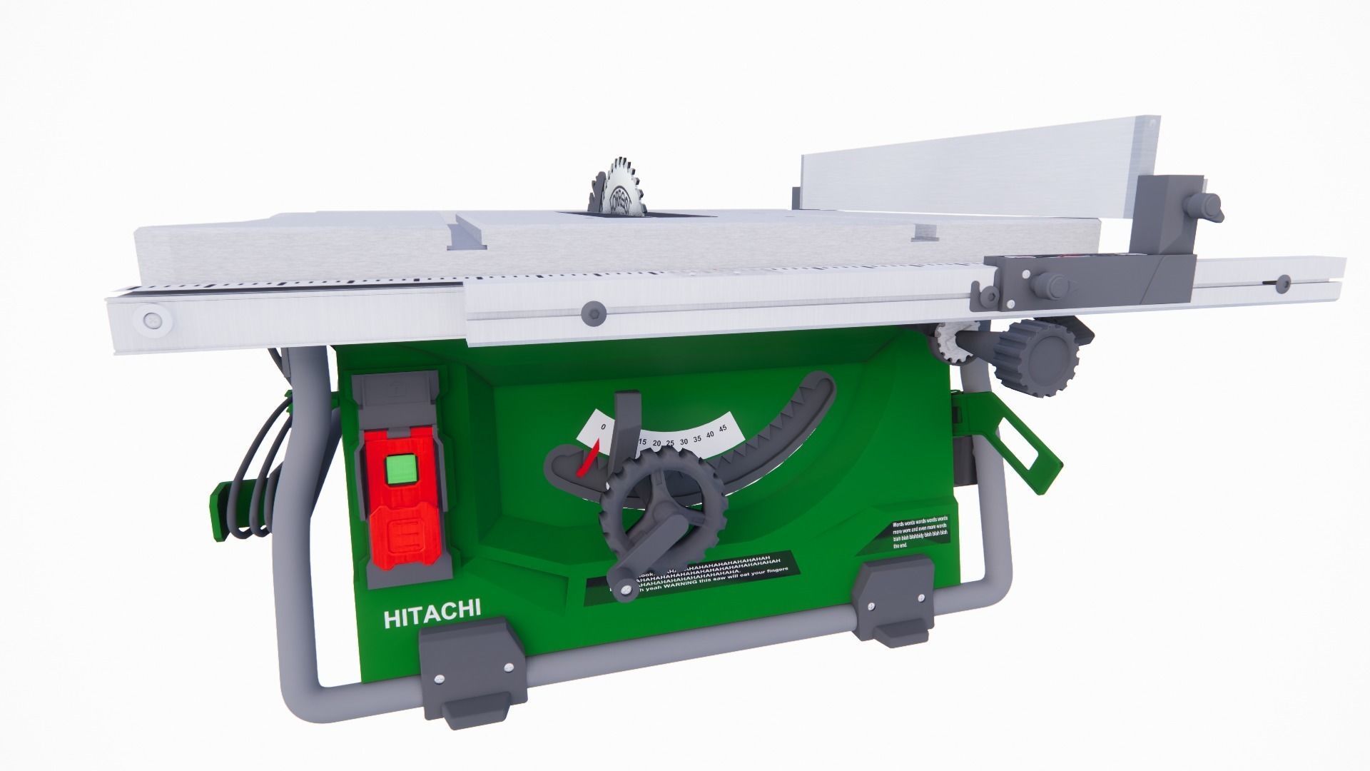 WOODEN CUTTING MACHINE 3D model 3D printable | CGTrader