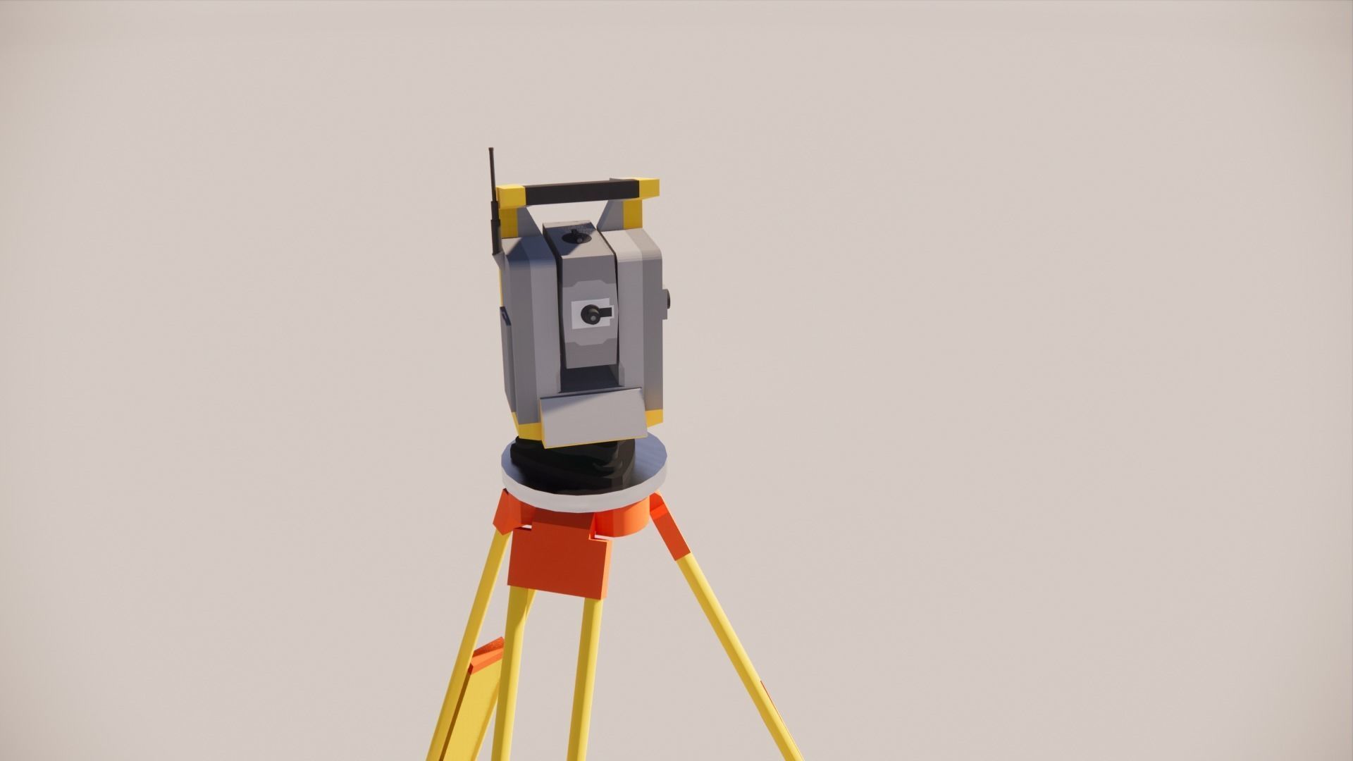total station 3D model 3D printable | CGTrader