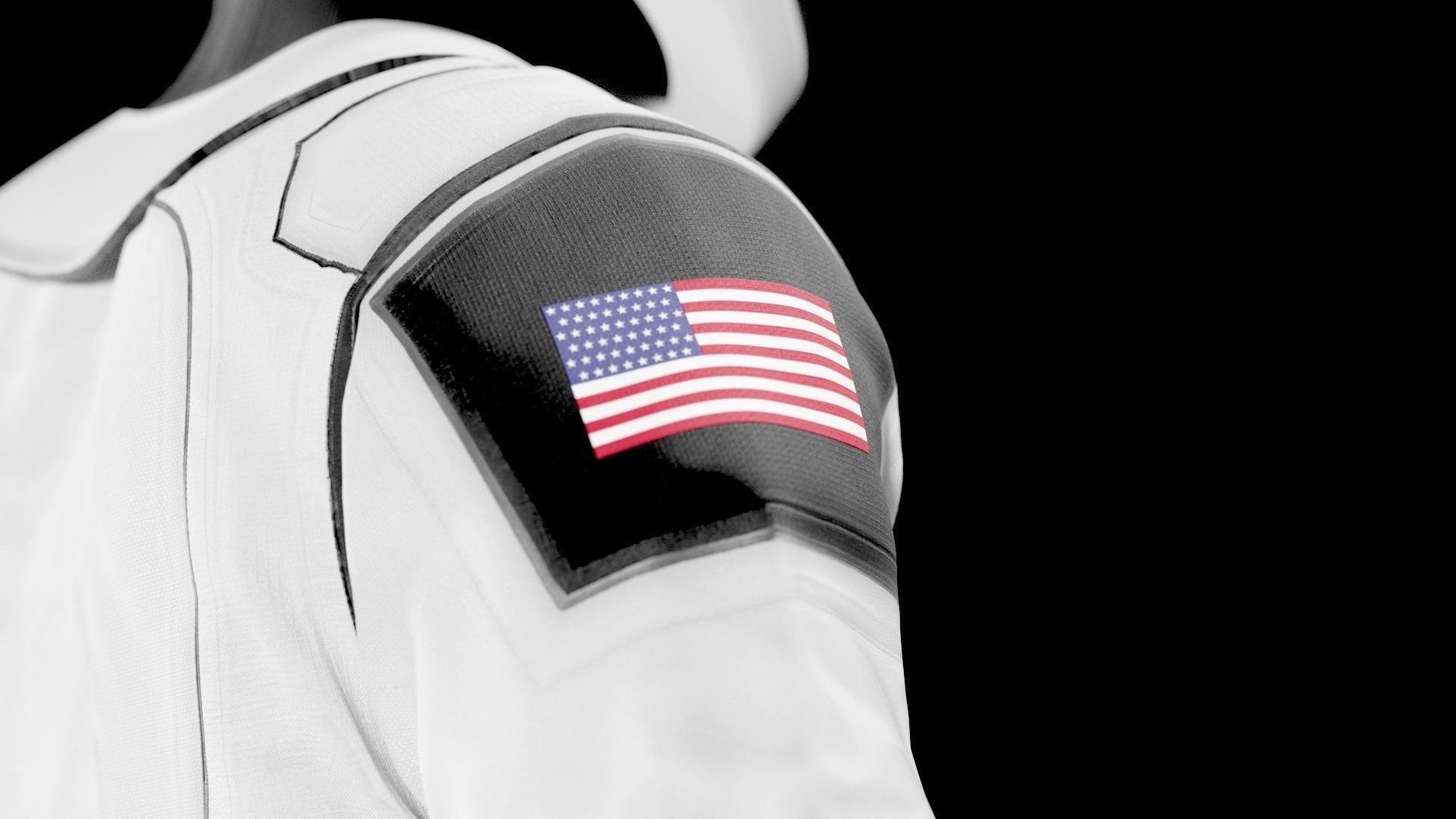 SpaceX Dragon Starman Spacesuit 3D model | CGTrader