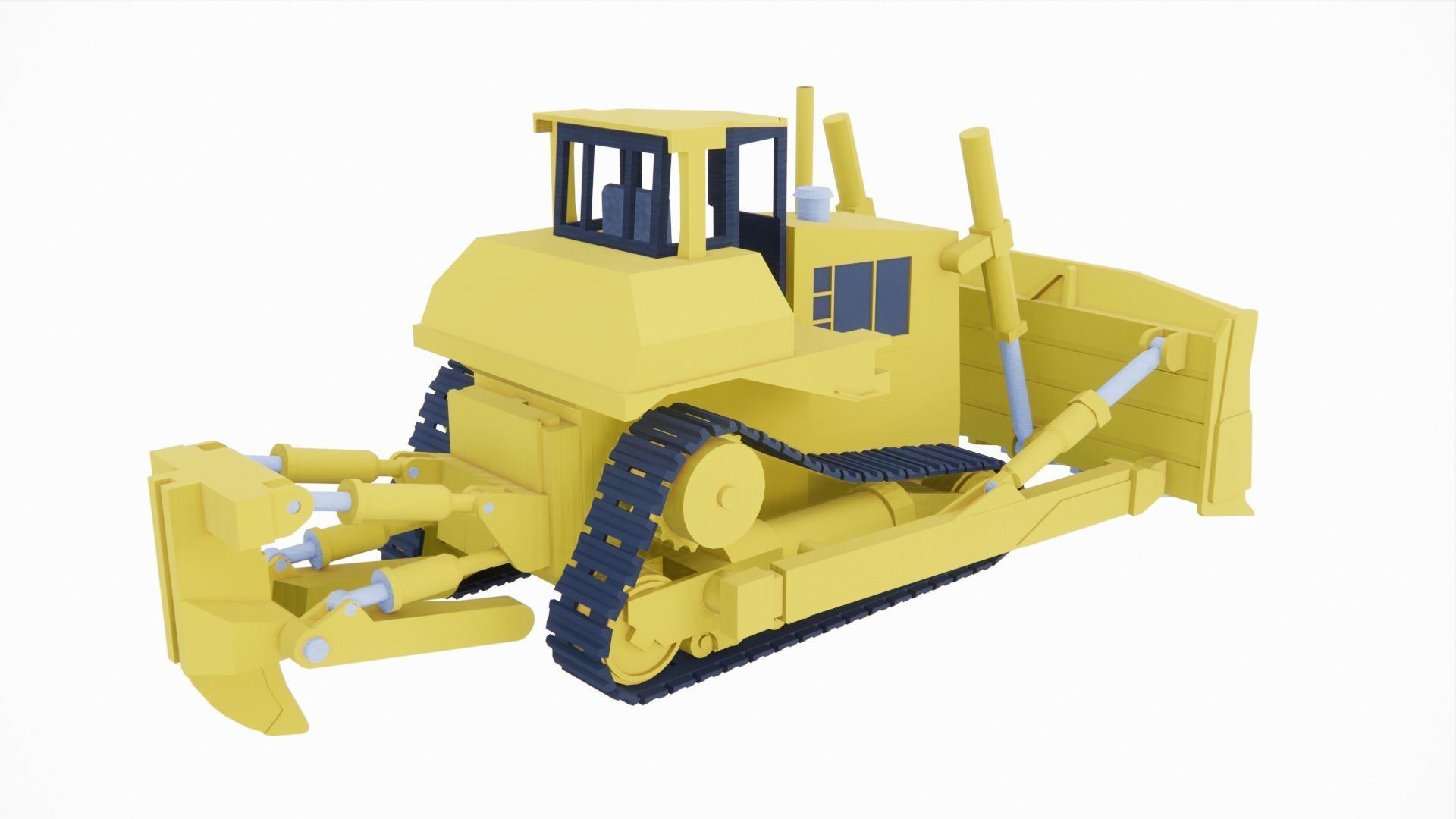 Bulldozers bulldozer 3D model 3D printable | CGTrader