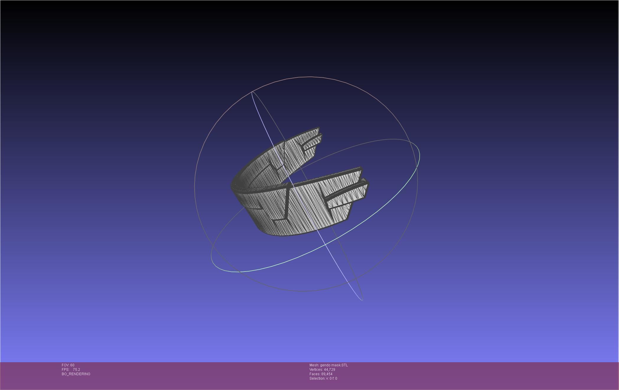 Evangelion Rebuild Gendo Mask Printable Model 3D model 3D printable ...