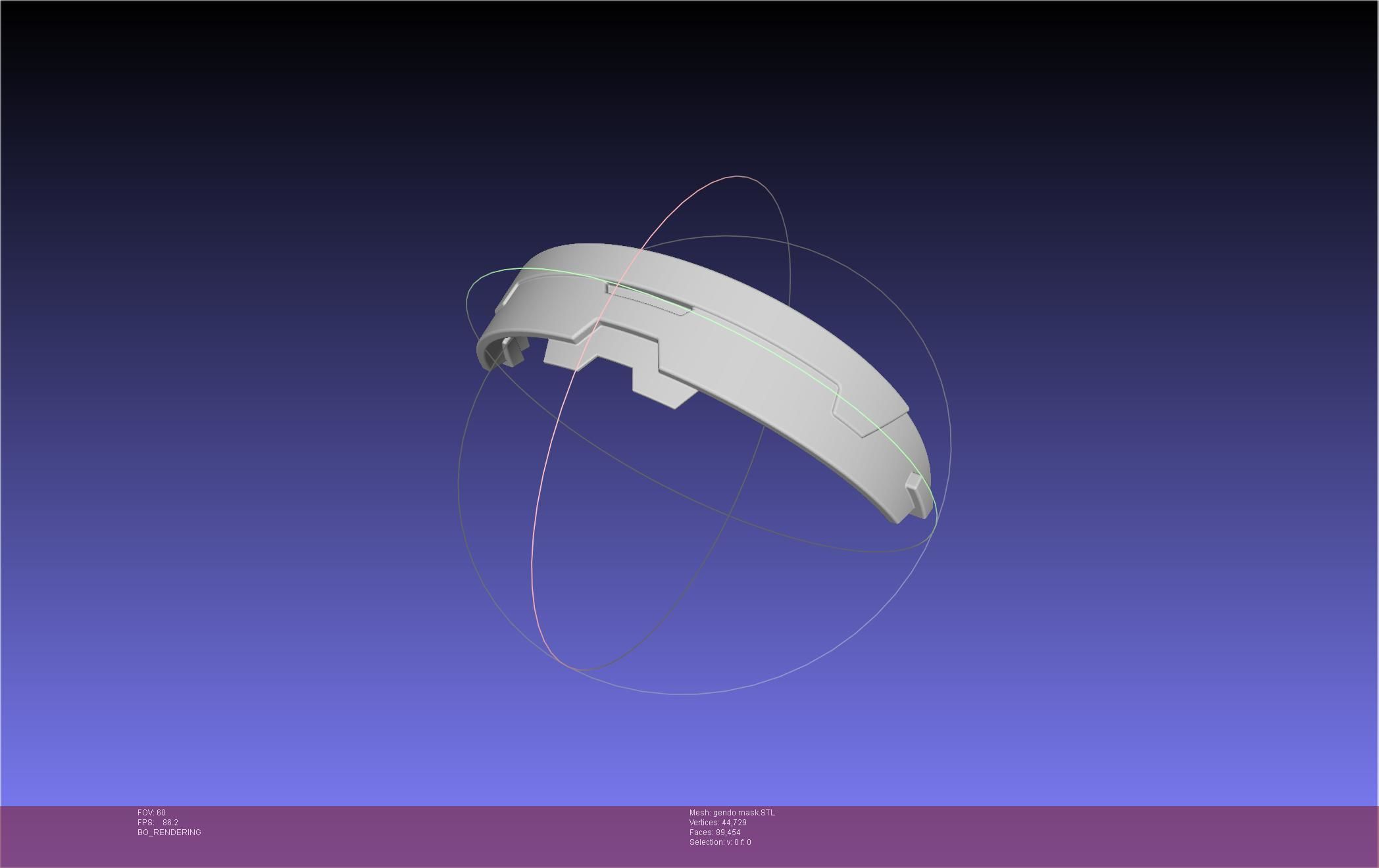 Evangelion Rebuild Gendo Mask Printable Model 3D model 3D printable ...