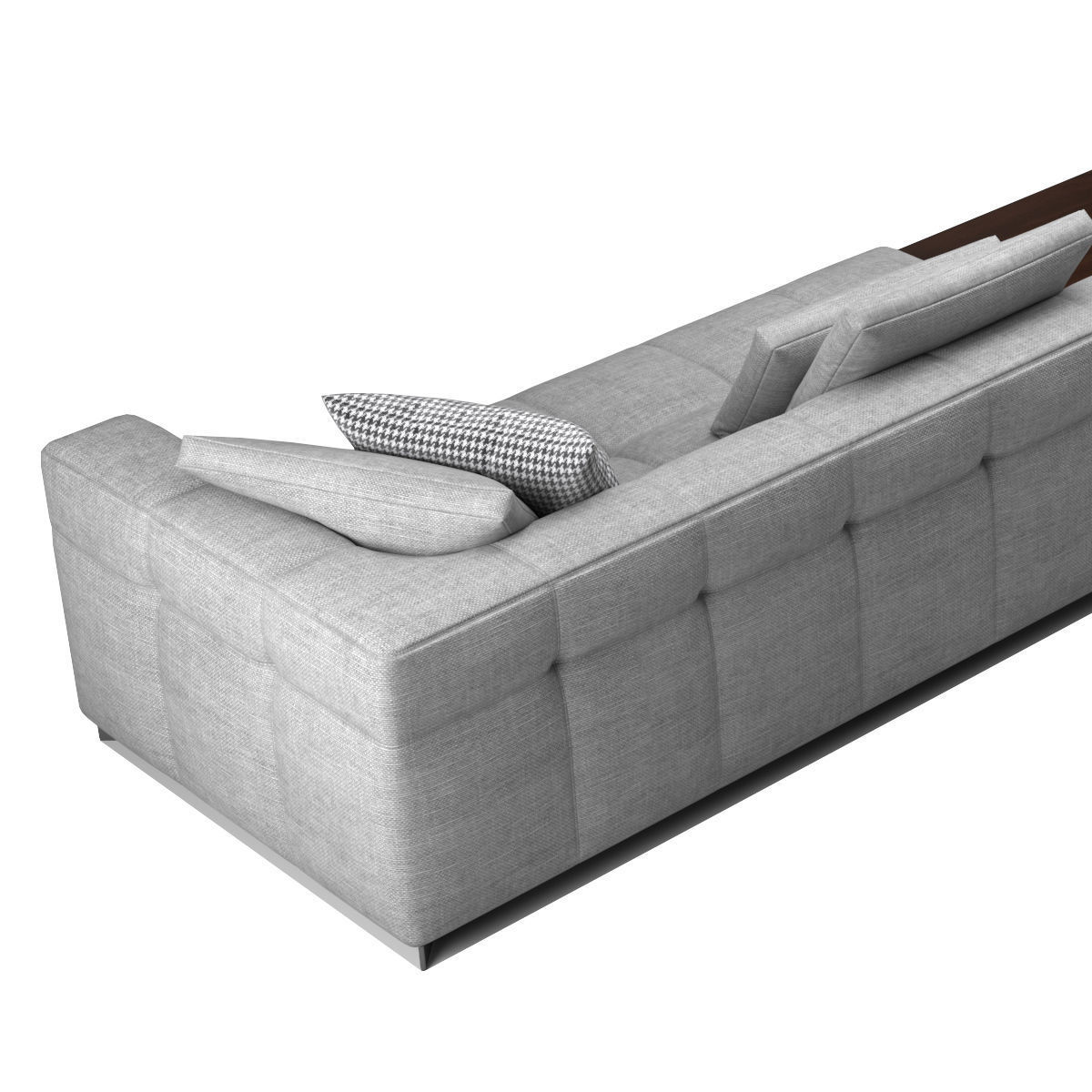 Minotti blazer fabric sofa 3D model | CGTrader