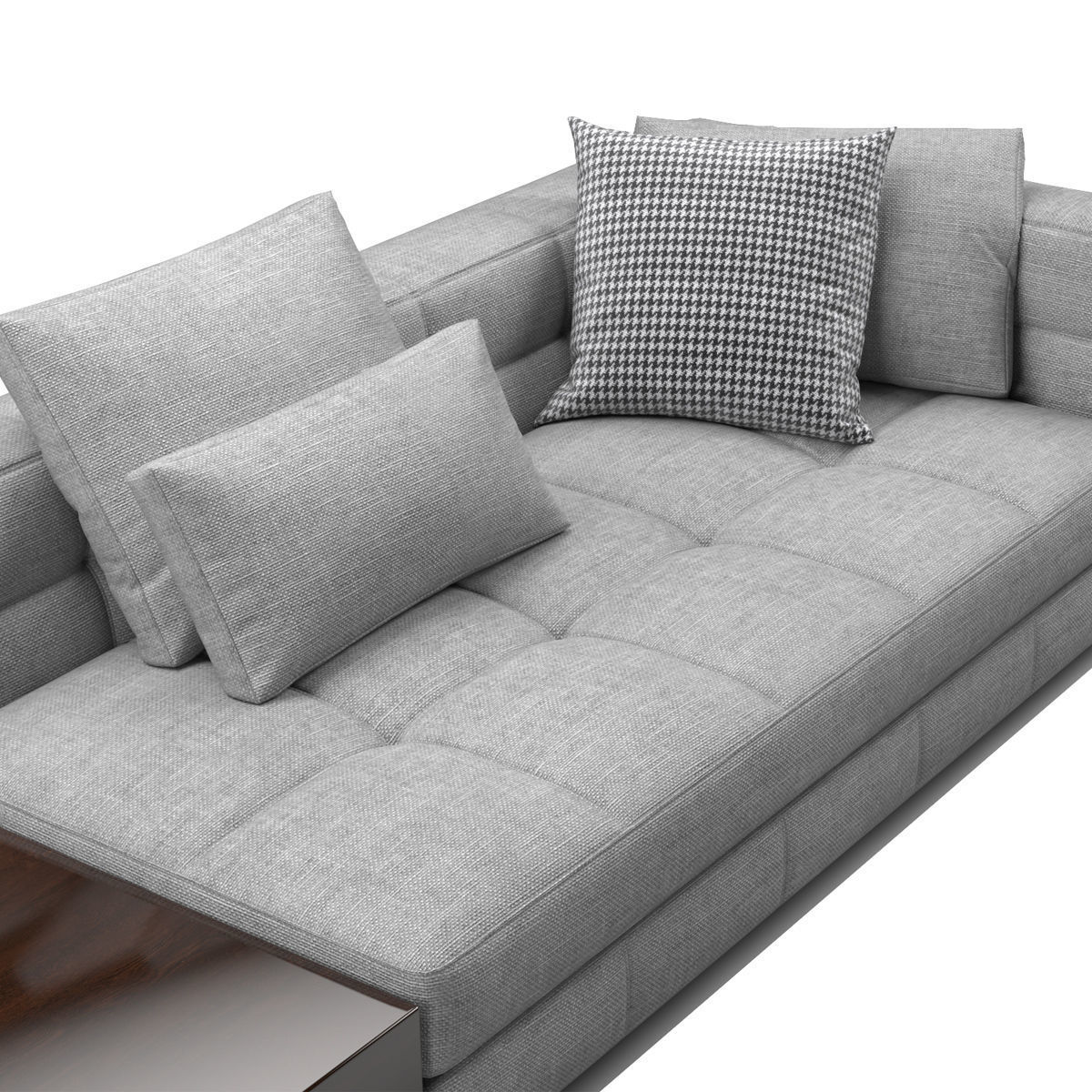 Minotti blazer fabric sofa 3D model | CGTrader
