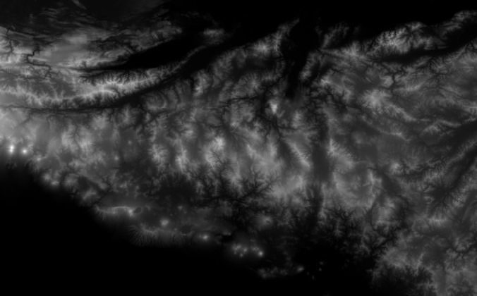 El Salvador High resolution 4k displacement heightmap geometry Texture ...