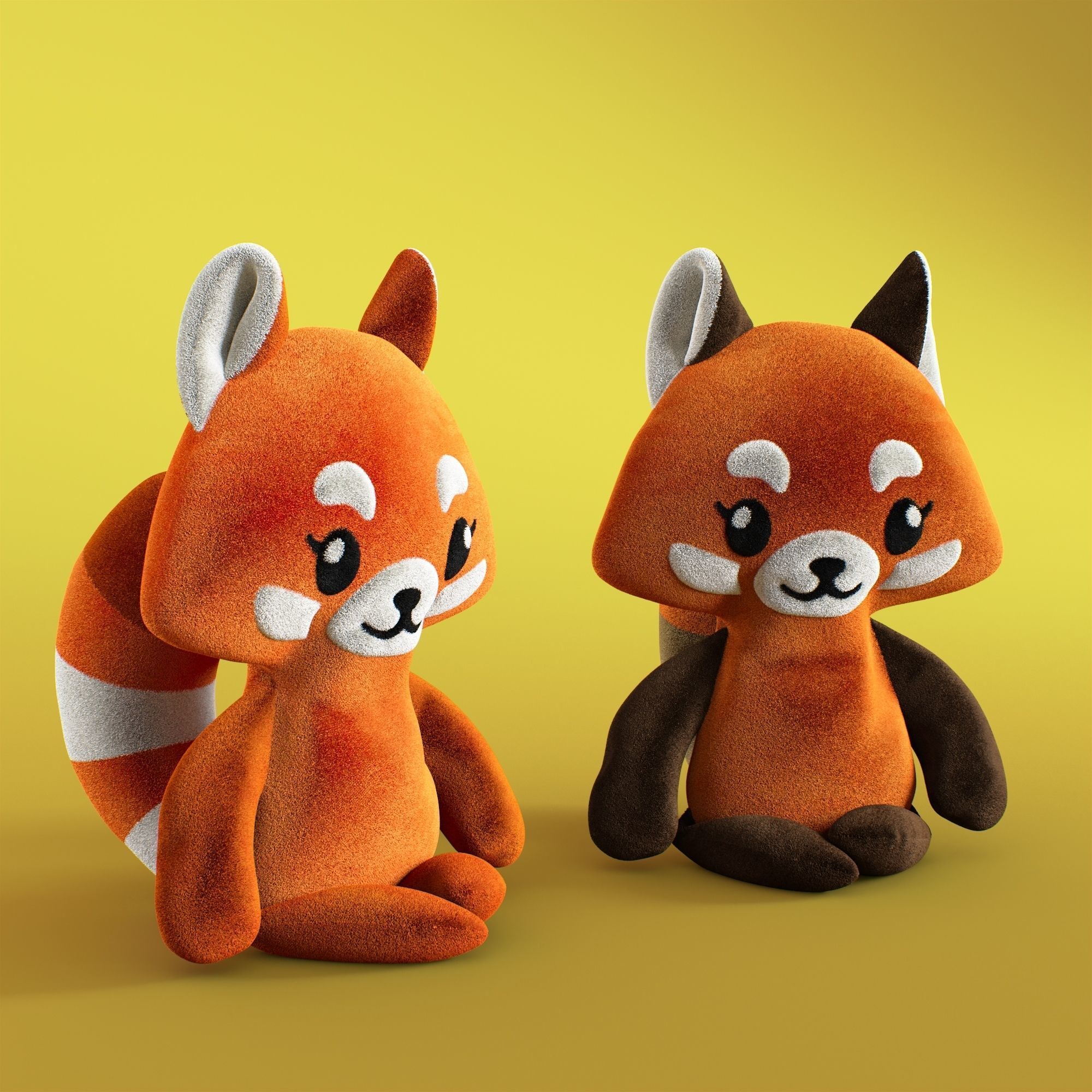Red panda 3D model | CGTrader