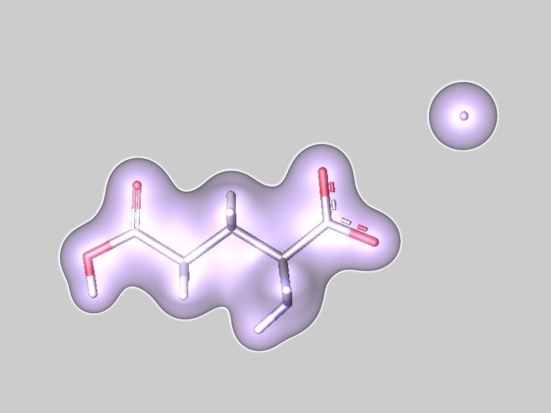 Monosodium Glutamate Molecule 3d Model Cgtrader