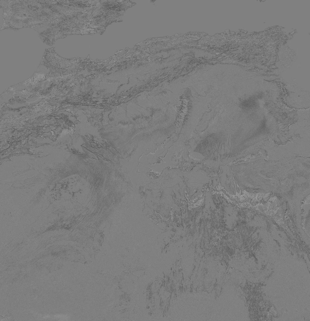 Algeria High resolution 36k curvature map Texture | CGTrader