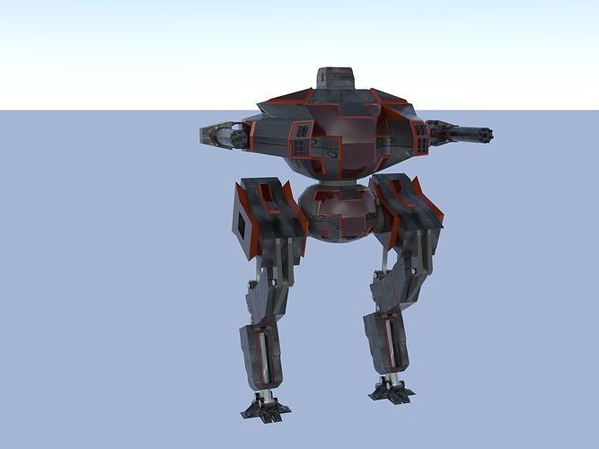 robot game model 3D model | CGTrader