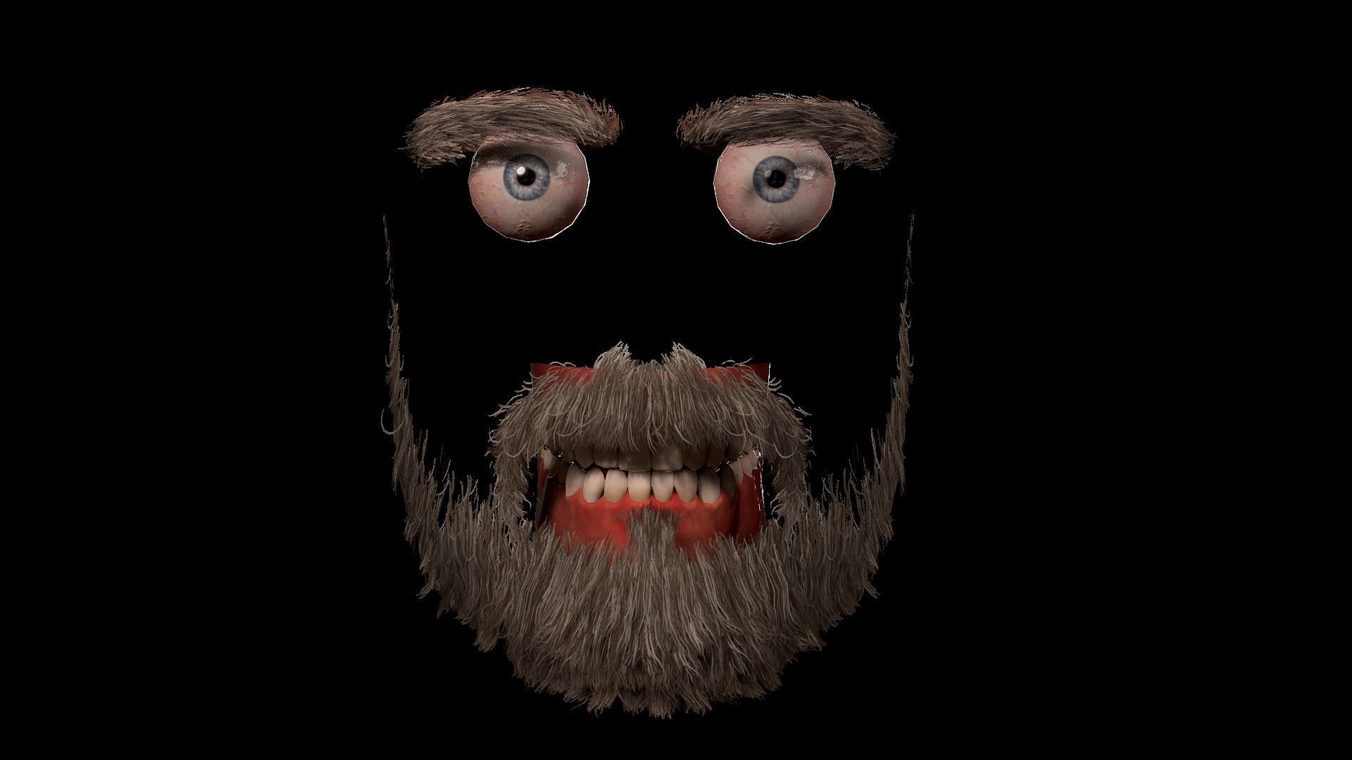 3D model Realistic model of male head Jake VR / AR / low-poly | CGTrader