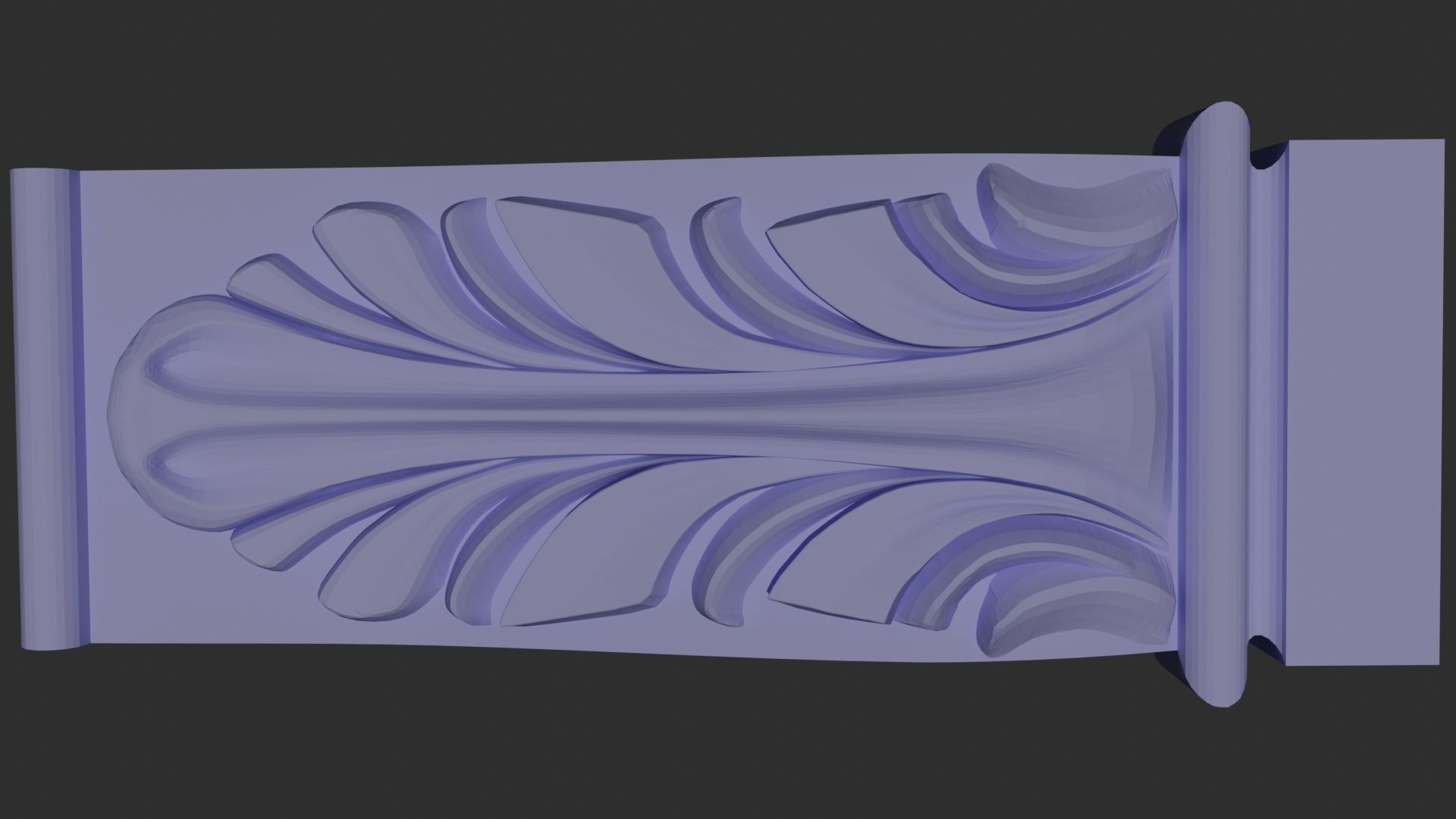 Decorative Bracket 3D model 3D printable | CGTrader