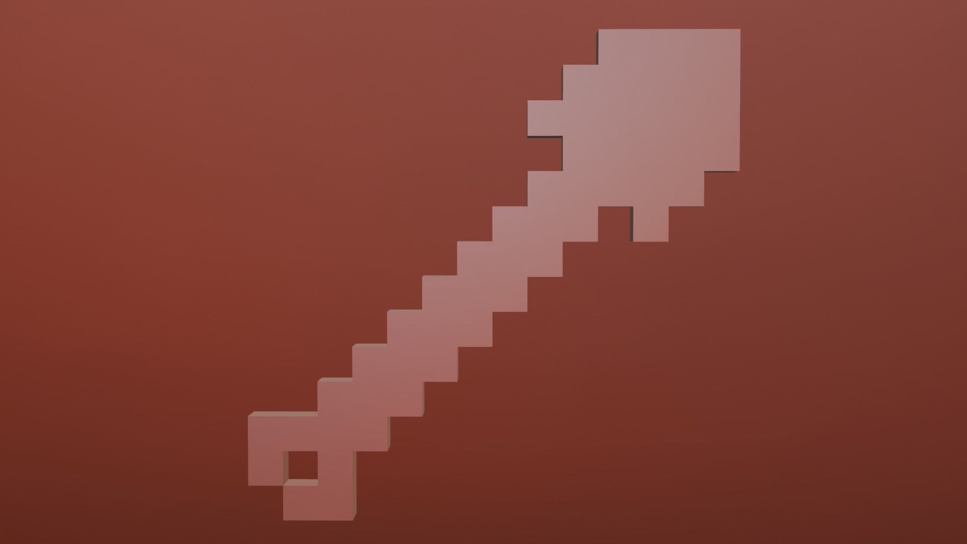 3D model Minecraft Wooden Tools Must Read Description VR / AR / low ...