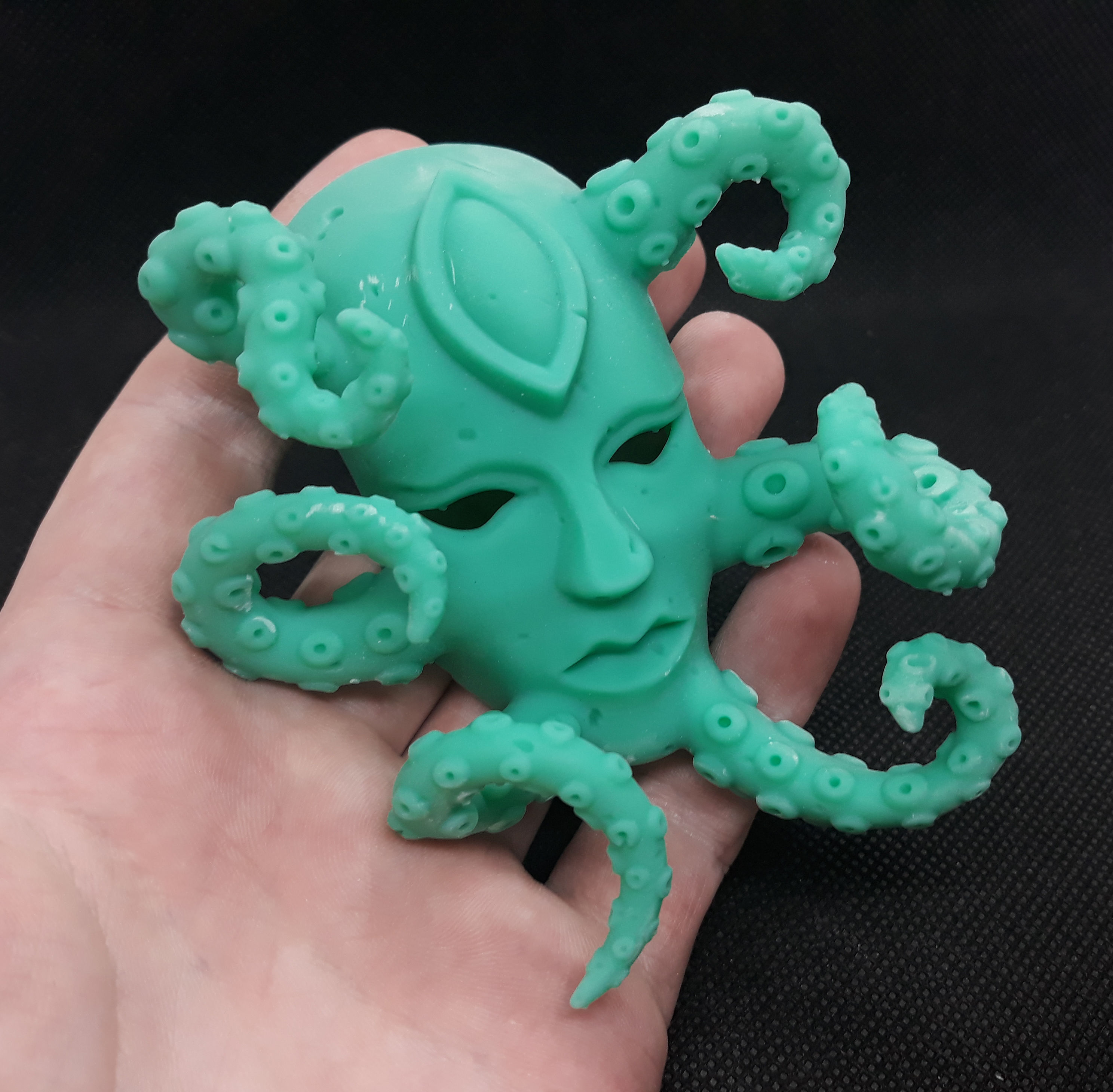 Octopus mask 3d print 3D model 3D printable | CGTrader