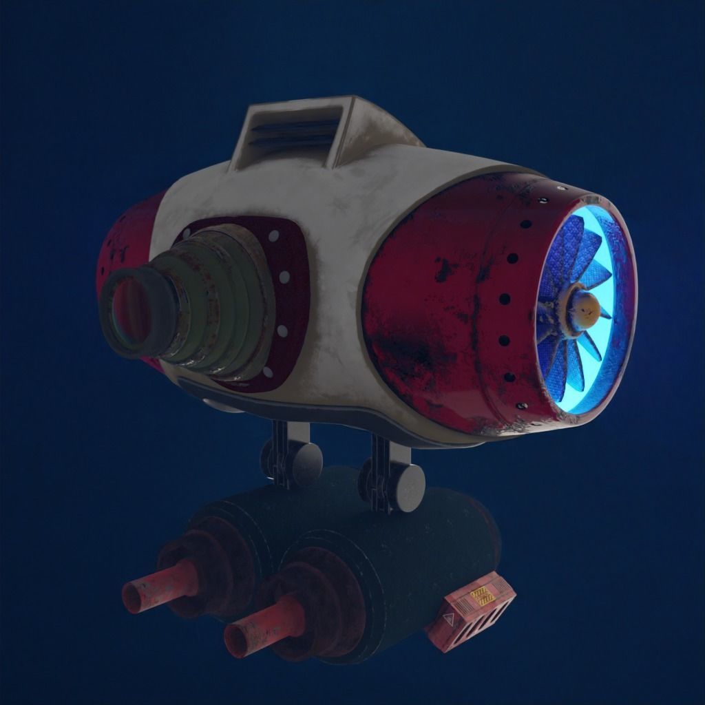 ROBO GUN 3D model | CGTrader