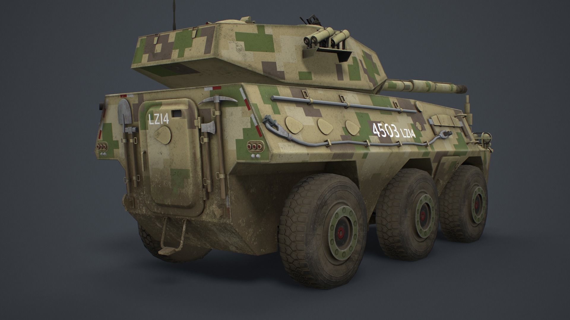 3D model PTL-02 and PLL-05 Pack VR / AR / low-poly | CGTrader