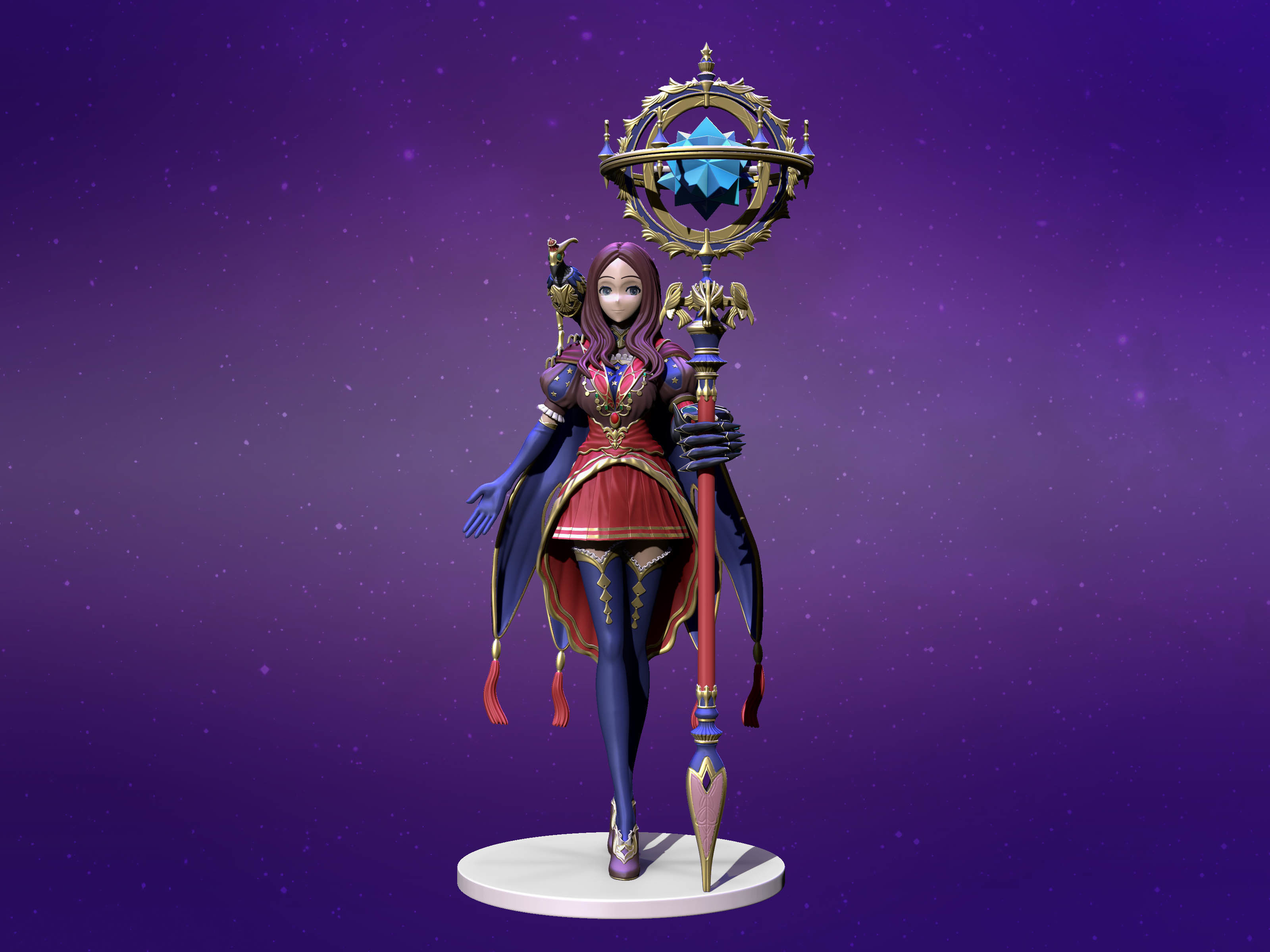 leonardo da vinci fgo 3D model 3D printable | CGTrader