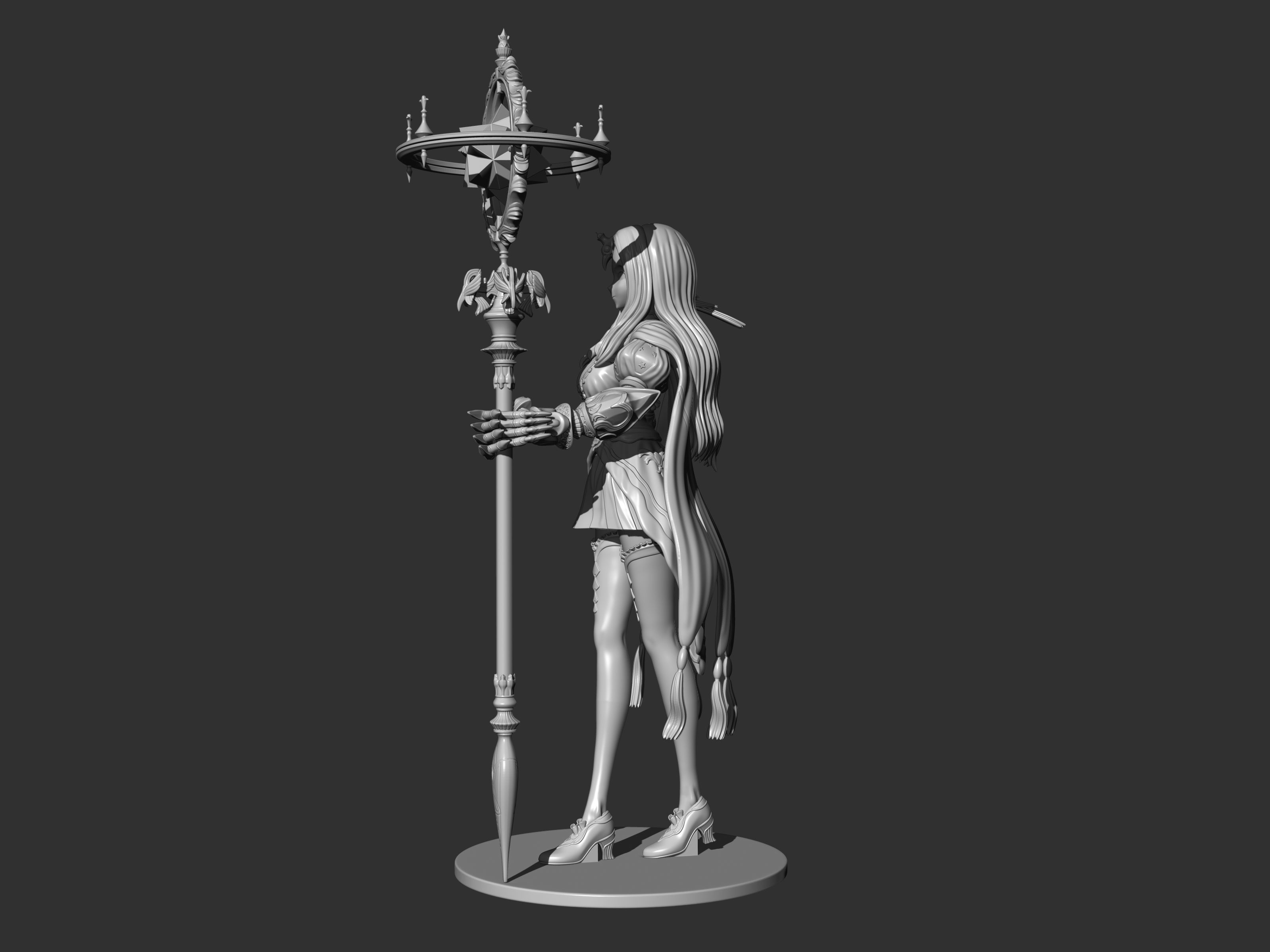 leonardo da vinci fgo 3D model 3D printable | CGTrader