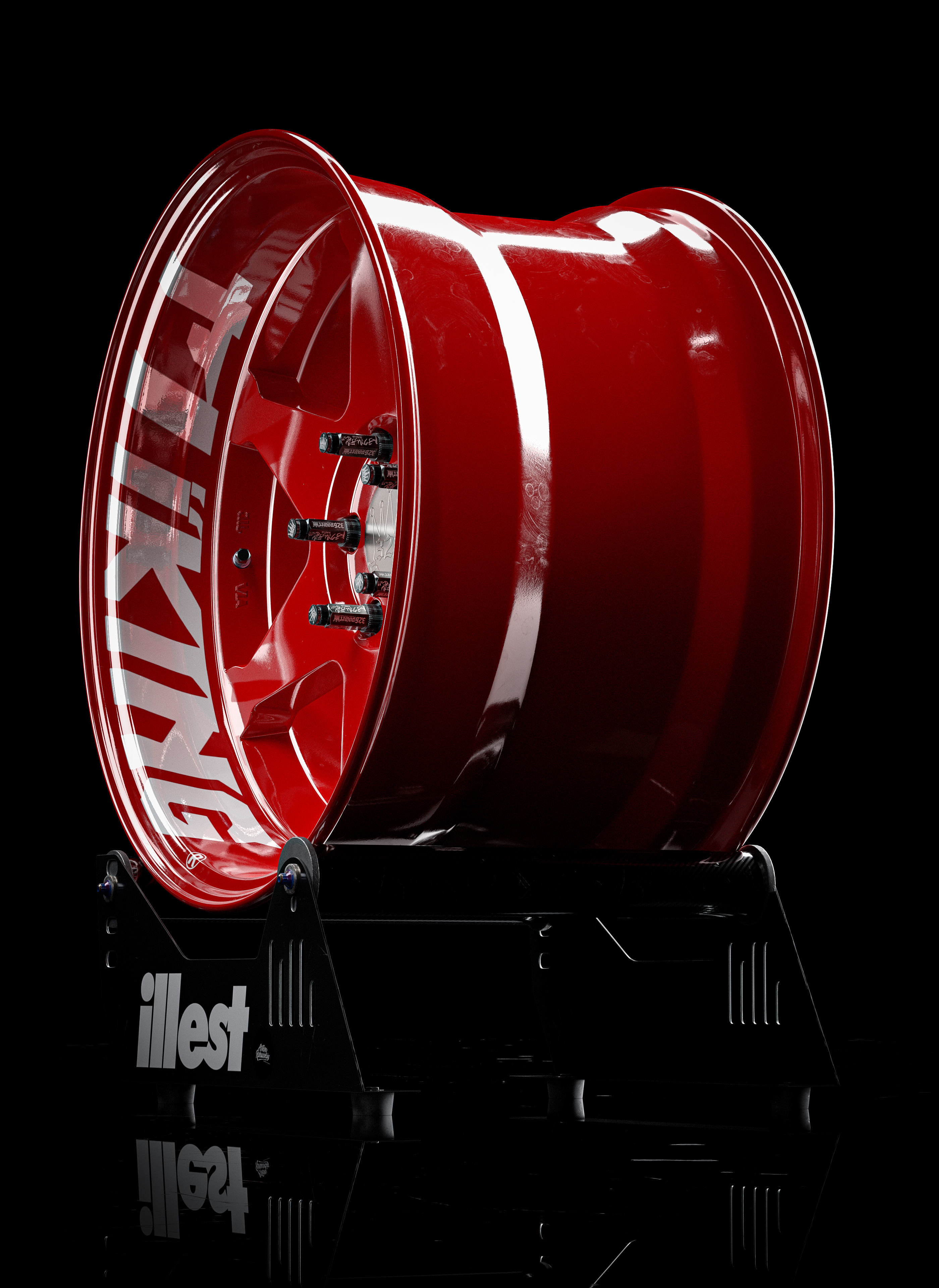 326 Power Yabaking car rim 3D model | CGTrader