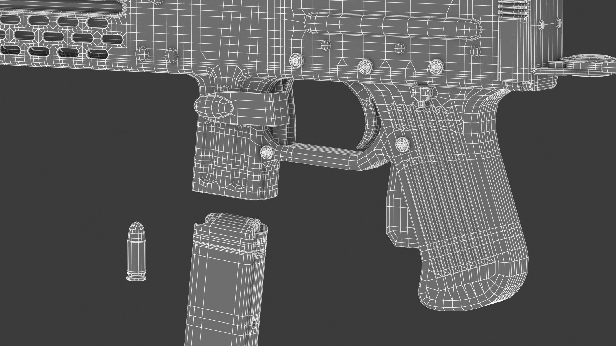 Franchi LF-57 3D model | CGTrader