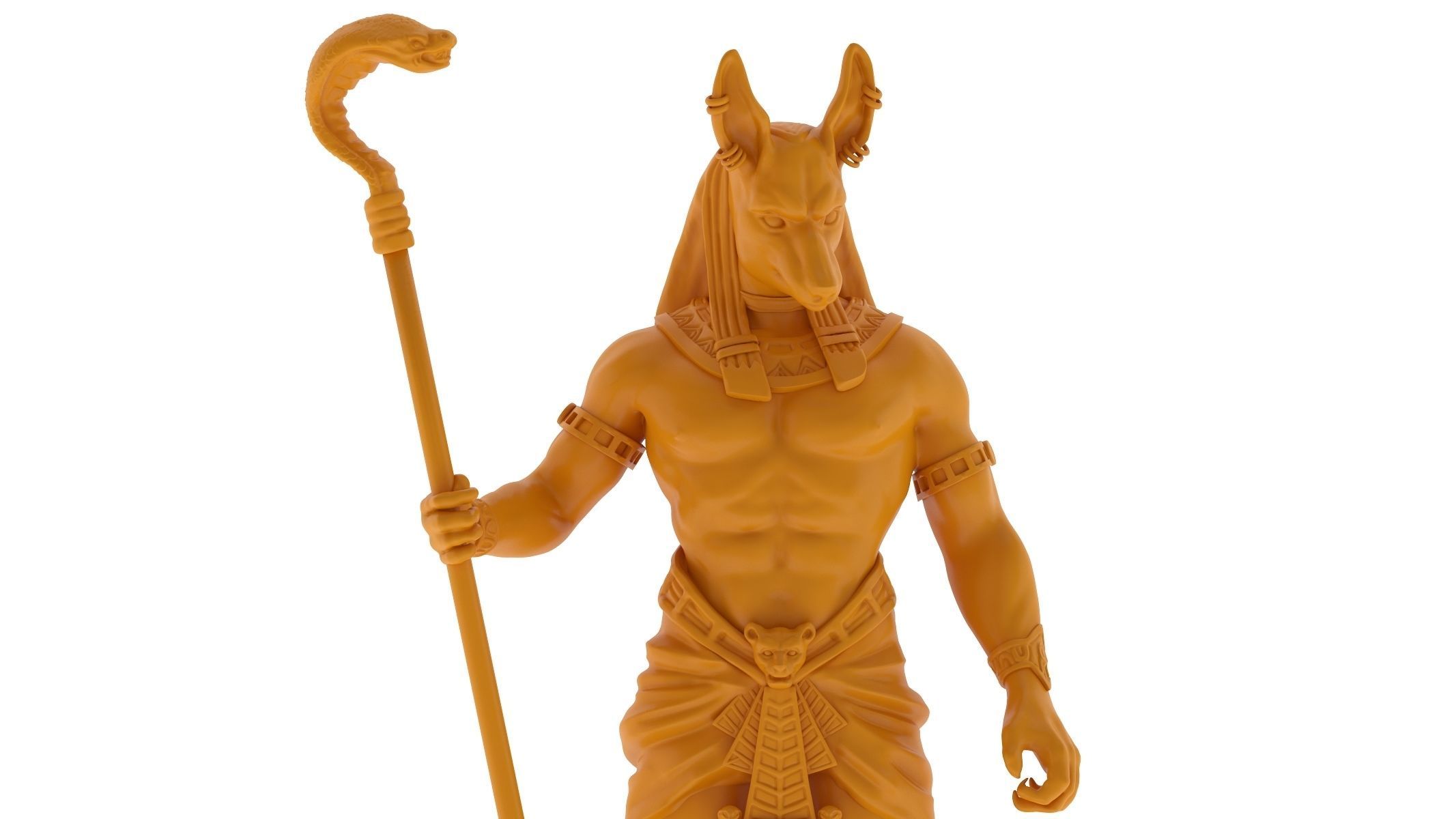 Jackal God of the Egyptian - 3D Printable 3D model 3D printable | CGTrader