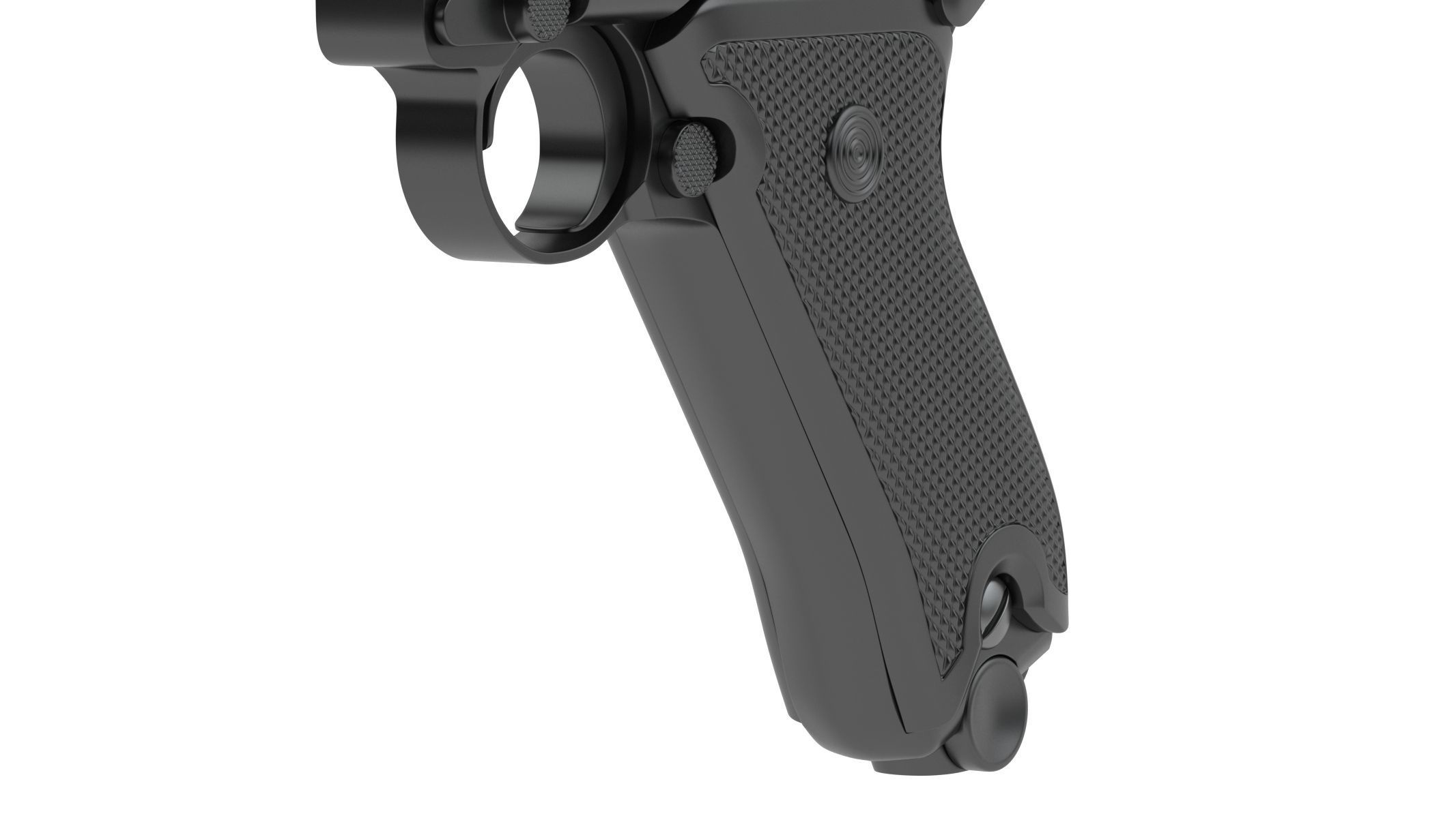 Luger pistol 3D model | CGTrader