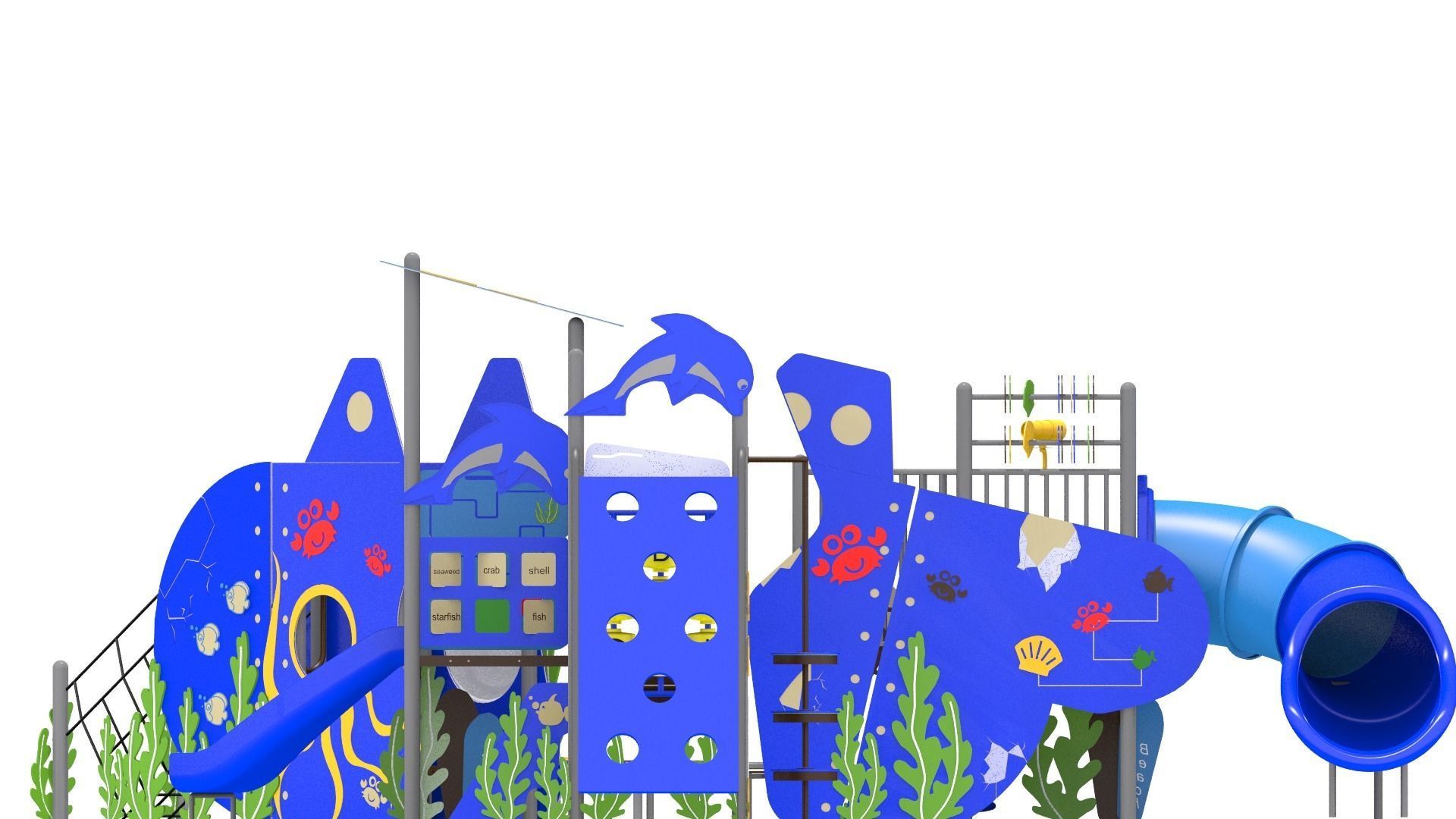 Submarine Ocean Playground 3D model | CGTrader