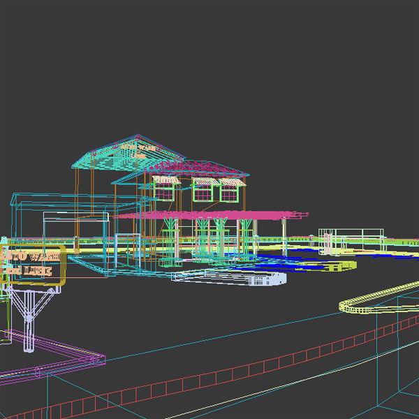 Car Wash and Lube 3D model | CGTrader