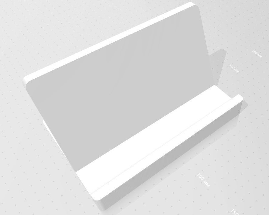 Book holder printable model 3D model 3D printable | CGTrader