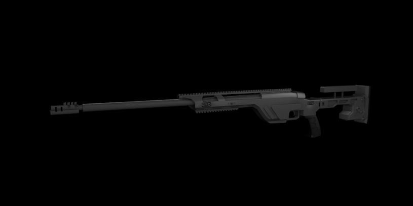 One tap gun - DMR 3D model | CGTrader