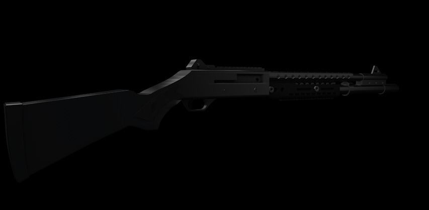 Dmr rifle 3D model | CGTrader