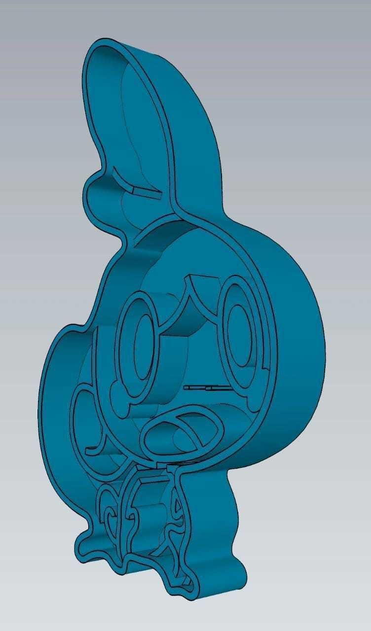 Amazing Pokemon Sobble Cookie Cutter Stamp Cake Decorating 3D model animated | CGTrader
