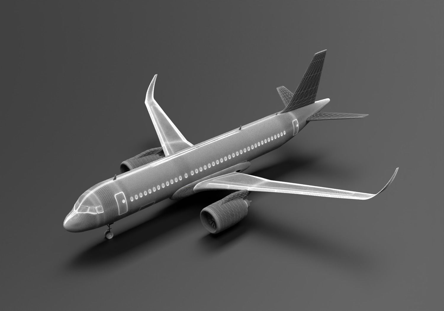 Airbus A320 NEO Lufthansa Livery 3D model | CGTrader
