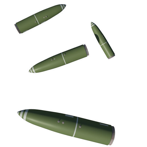 Bullet Mine 3D model | CGTrader