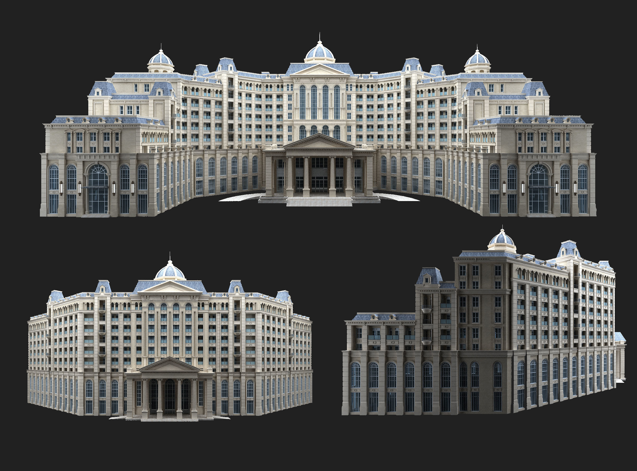 hotel 3D model | CGTrader