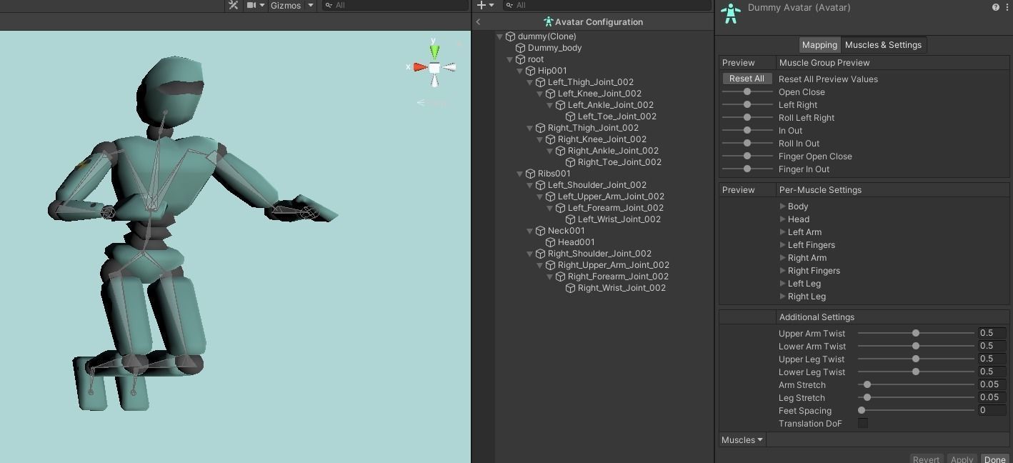Dummy humanoid free VR / AR / low-poly 3D model rigged | CGTrader