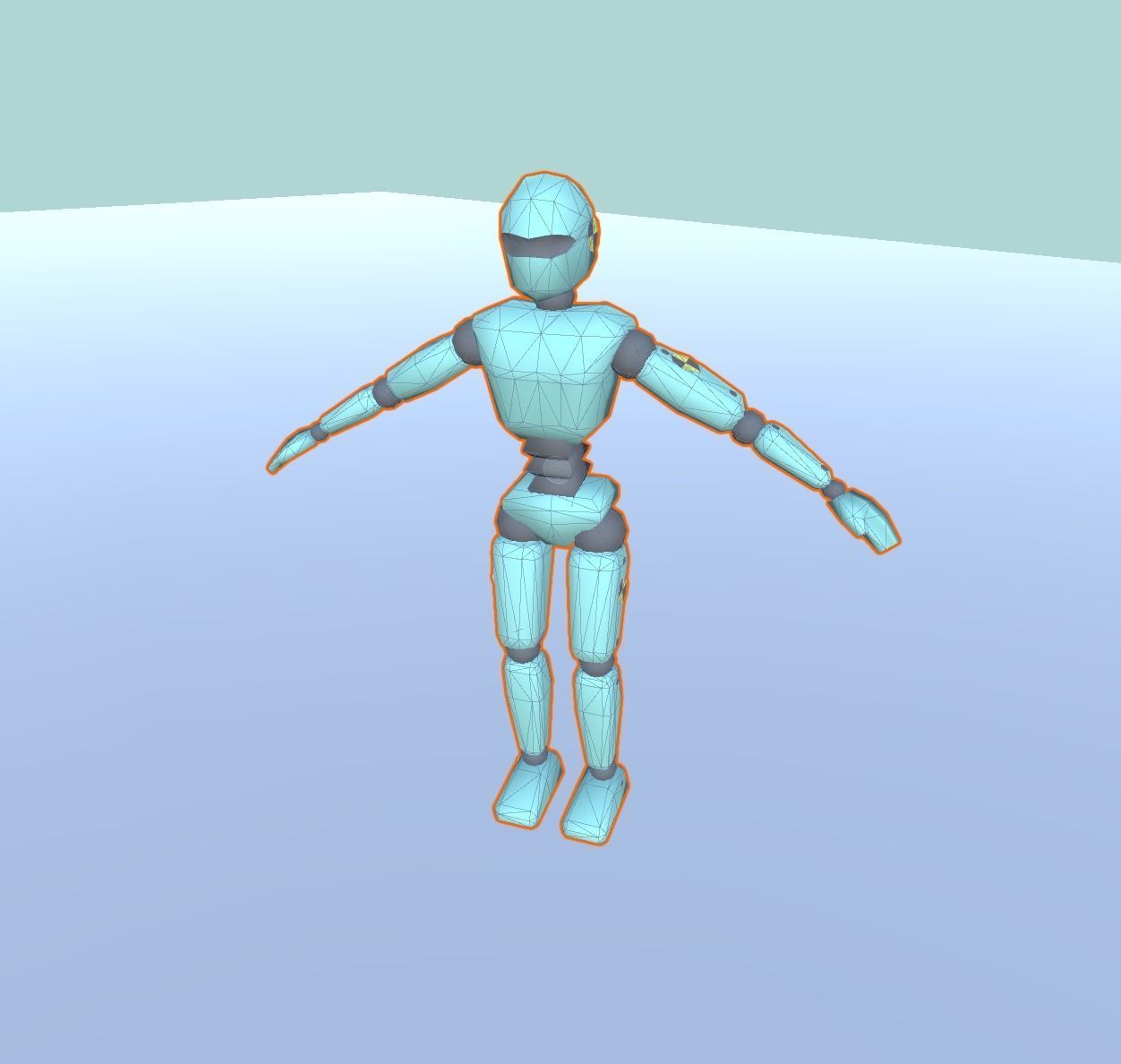Dummy humanoid free VR / AR / low-poly 3D model rigged | CGTrader