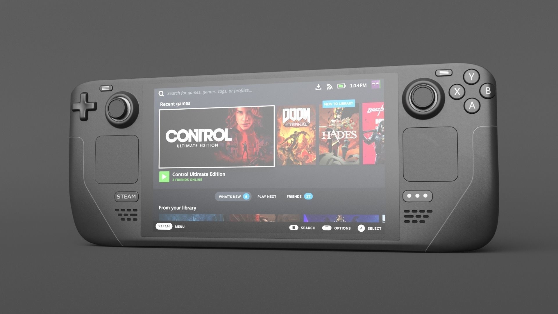 Valve Steam Deck 3D model | CGTrader