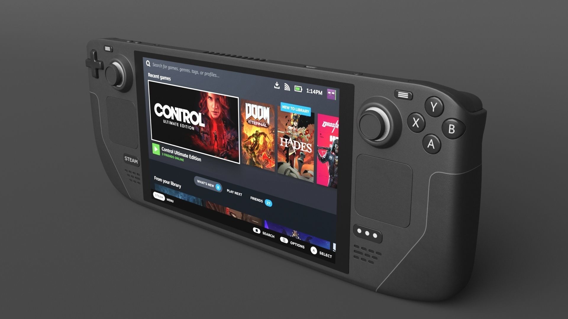 Valve Steam Deck 3D model | CGTrader